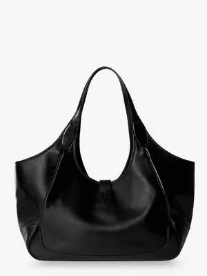Gucci Leather Shoulder Bag - Black