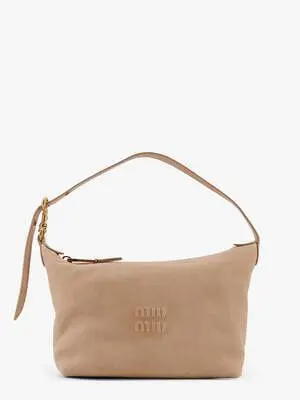 Miu Miu Leather Pouch Handbag