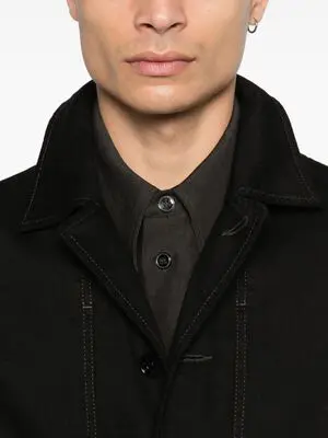LEMAIRE Black Denim Cotton Jacket - Multicolor