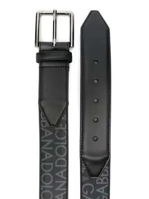 Dolce & Gabbana Belt With Logo Buckle