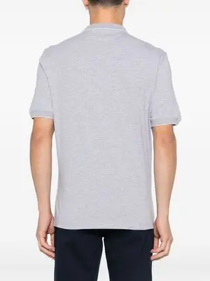 Brunello Cucinelli Logo Cotton Polo Shirt - Multicolor