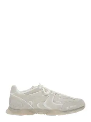 Axel Arigato Grey Suede Sneakers With Logo Lettering - Multicolor