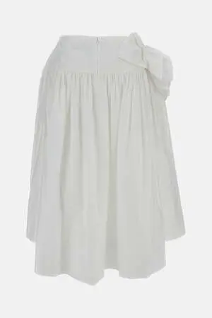 Simone Rocha Pressed Rosette Basque Skirt - Multicolor