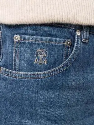 Brunello Cucinelli Lightweight 5-pocket Jeans - Multicolor