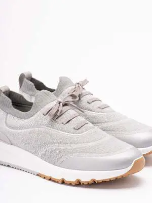 Brunello Cucinelli Techno Cotton Knit Sneakers
