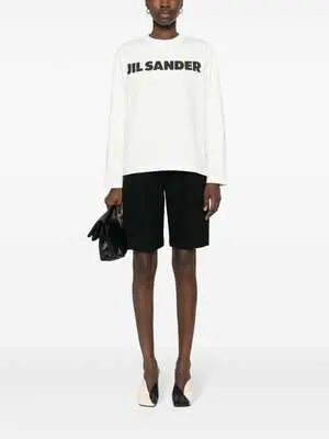 JIL SANDER Logo Print Cotton T-shirt - Multicolor