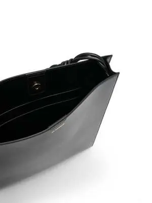 JIL SANDER Medium Leather Tangle Shoulder Bag