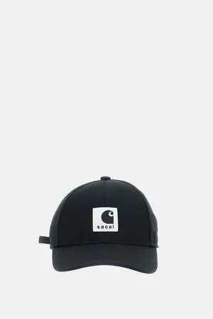Sacai X Carhartt Wip Canvas Baseball Cap - Multicolor