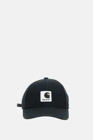 Sacai X Carhartt Wip Canvas Baseball Cap - Multicolor