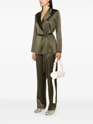 JIL SANDER Small Cannolo Leather Shoulder Bag - Multicolor