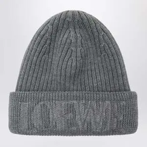 Loewe Wool Beanie - Gray