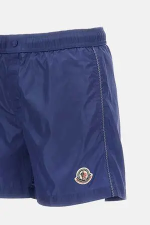 Moncler Technical Fabric Swim Shorts - Multicolor
