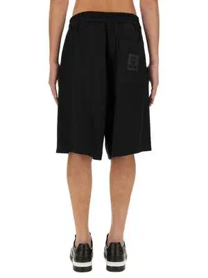 Moschino Bermuda Shorts With Logo Detail