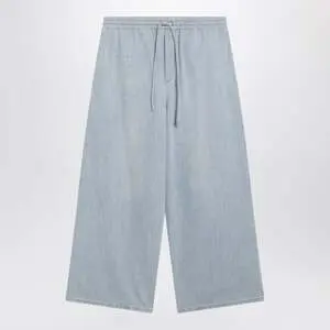Loewe Washed Denim Drawstring Trousers