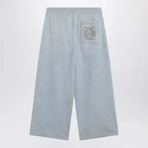 Loewe Washed Denim Drawstring Trousers