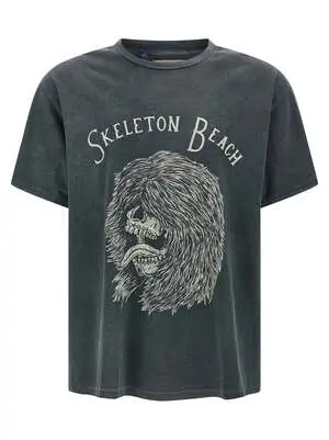 GALLERY DEPT. Skeleton Beach Grit' T-shirt - Black