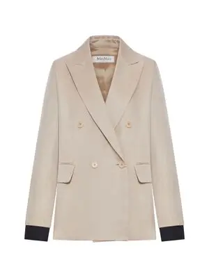 Max Mara Silk Double-breasted Jacket
