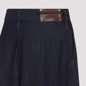 Dries Van Noten Pamplona Wide Leg Jeans - Blue
