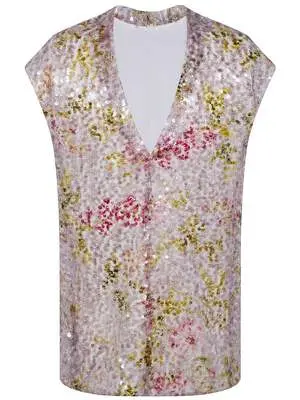 Alberta Ferretti Sequined Blouses