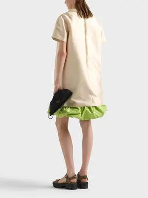 Prada Embroidered Sablé Dress