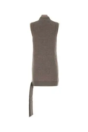 Fendi Sleeveless Wool Blend Dress