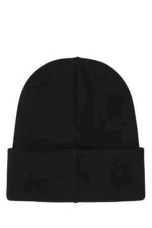 Dsquared2 Wool Beanie Hat - Black