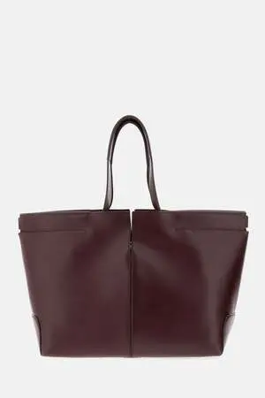 TOD'S Calfskin Shopping Tote Bag - Multicolor