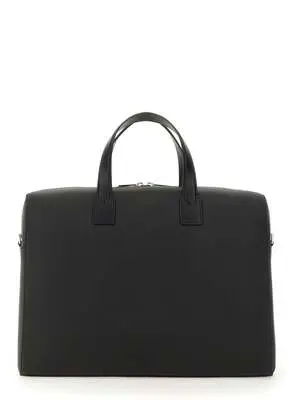 Paul Smith Signature Stripe Leather Briefcase