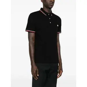 Valentino Garavani Polo Shirts - Black