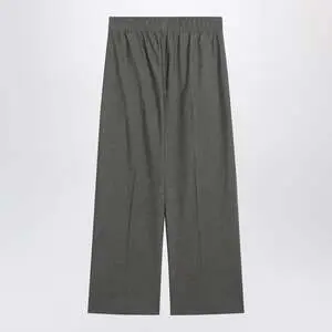 Fear Of God Grey Wide-leg Wool Blend Trousers - Gray