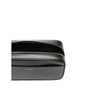 Saint Laurent Leather Wash Bag