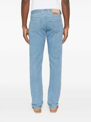Jacob Cohen Slim Fit Denim Jeans - Multicolor