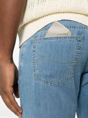 Jacob Cohen Slim Fit Denim Jeans - Multicolor