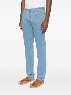 Jacob Cohen Slim Fit Denim Jeans - Multicolor