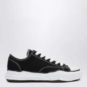 Mihara Yasuhiro Peterson Canvas Low Top Sneakers - Black