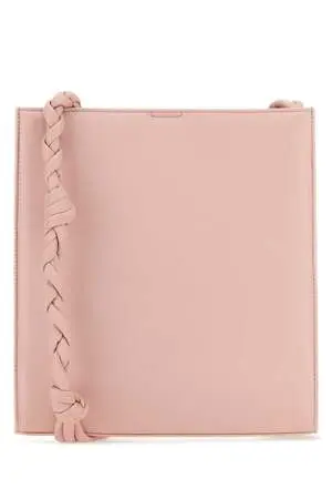 JIL SANDER Leather Tangle Shoulder Bag - Pink