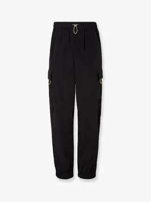 Fendi Cargo Nylon Trousers Black - Multicolor