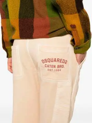 Dsquared2 Carpenter Fit Cotton Pants - Multicolor