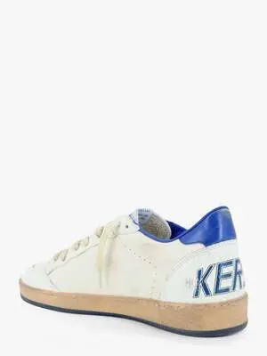 GOLDEN GOOSE Ballstar Leather Sneakers With Iconic Side Logo