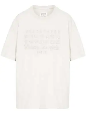 MAISON MARGIELA T-shirt With Numbers Motif