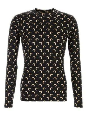 MARINE SERRE Moon Crewneck Top