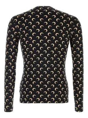 MARINE SERRE Moon Crewneck Top