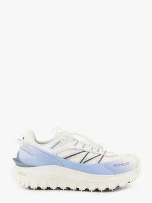 Moncler Trailgrip Sneakers In Technical Fabric And Mesh With Side Lettering Logo