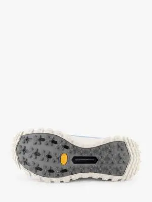 Moncler Trailgrip Sneakers In Technical Fabric And Mesh With Side Lettering Logo