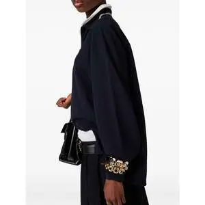 Miu Miu Polo Shirt With Zip Closure