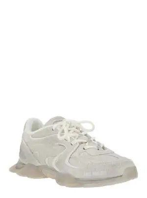Axel Arigato Leather And Tech Fabric Low Top Sneakers - Multicolor