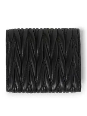 Miu Miu Small Wallet In Nappa Matelasse
