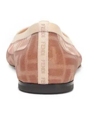 Fendi Mesh Colibrì Ballet Flats