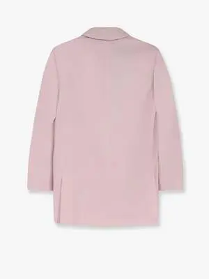 Max Mara Ombrosa Blazer In Wool, Mohair, And Silk Blend