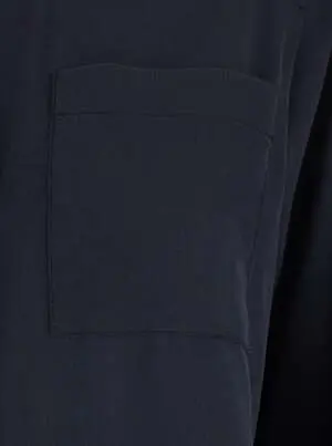 Max Mara Silk Long-sleeved Shirt With Applied Pocket - Multicolor